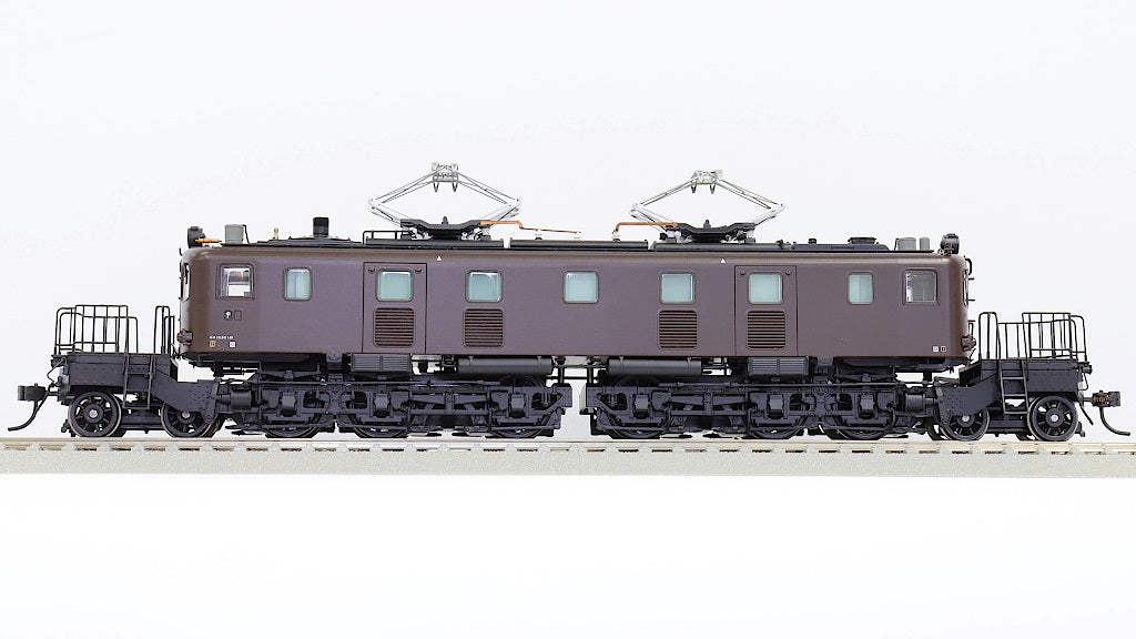 52035 EF56 Electric Locomotive (primary style, brown, with SG chimney ...